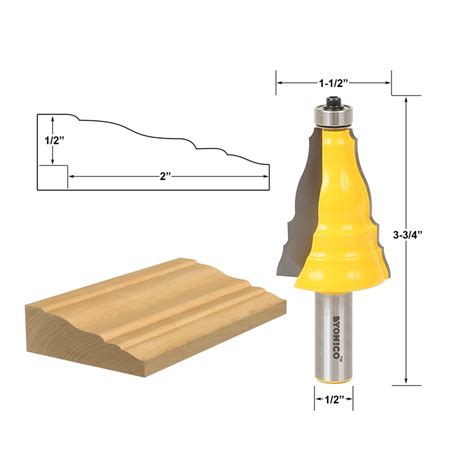 Molding Casing And Base Molding Door And Window Casing Router Bit 1