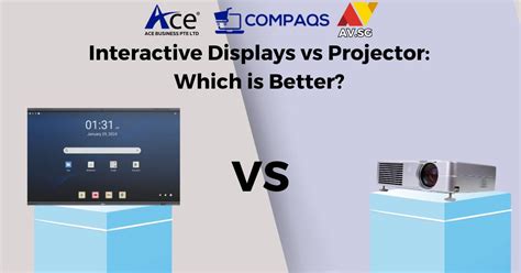 Ace 🤔 Interactive Displays Vs Projectors Which Is Better For Your Business 🤔 When It Comes