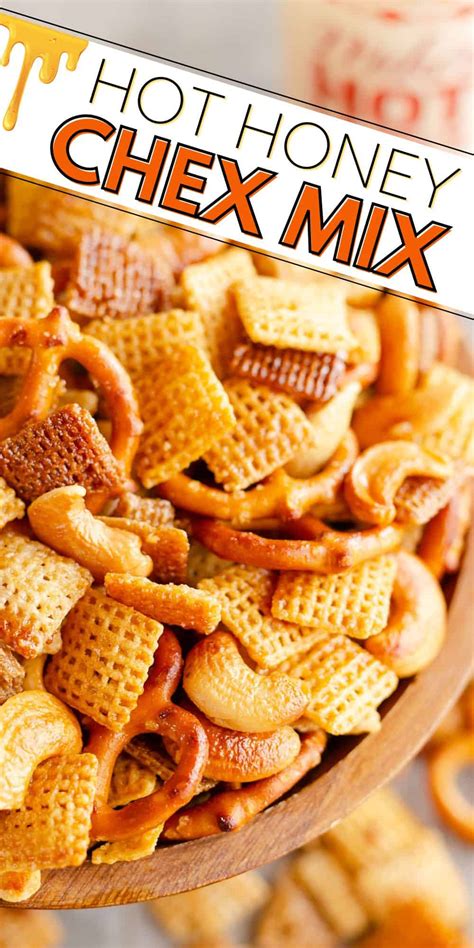 Hot Honey Chex Mix
