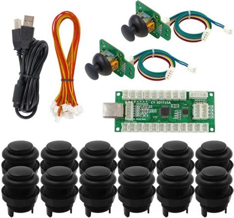 Sj Jx Arcade Game Controller 3d Gamepad Analog Stick Sensor Fly