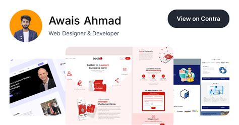 Awais Ahmad On Contra Web Designer And Developer