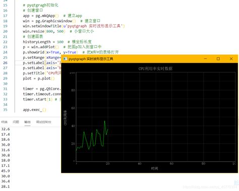pyqtgragh——动态数据可视化：绘制静态和动态两种数据曲线 pyqt绘制多条曲线 csdn博客