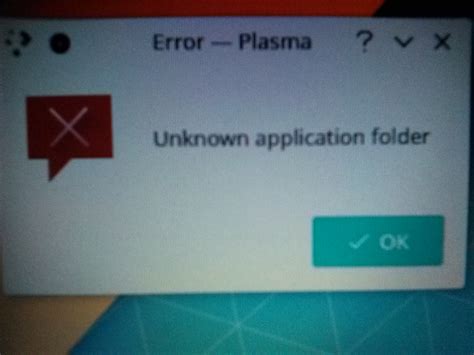 Manjaro Kde Plasma Error Unknown Application Folder Blog Atrasado