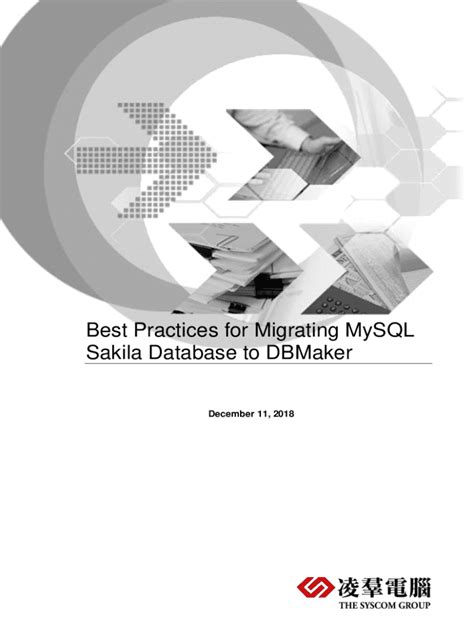 Fillable Online Reference Guide For Mysql 80 Migration To Dbmaker