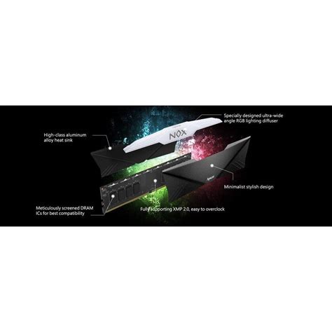 8gb 8gbx1 Ddr4 2666 Ram Pc แรมพีซี Apacer Nox Rgb ประกัน Lt Mixasale