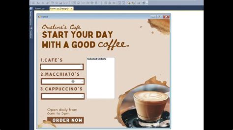 Simple Program Using Listbox And Combobox Controls Youtube