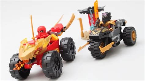LEGO NINJAGO 71789 Kai And Ras S Car And Bike Battle Review