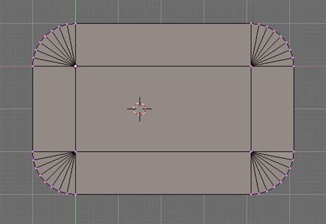 Creating A Plane With Rounded Corners Modeling Blender Artists Community