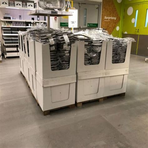 Supply Supermarket Pallet Store Display Large Carton Dump Bin For