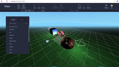 adding objects to your webvr scene on vizor youtube