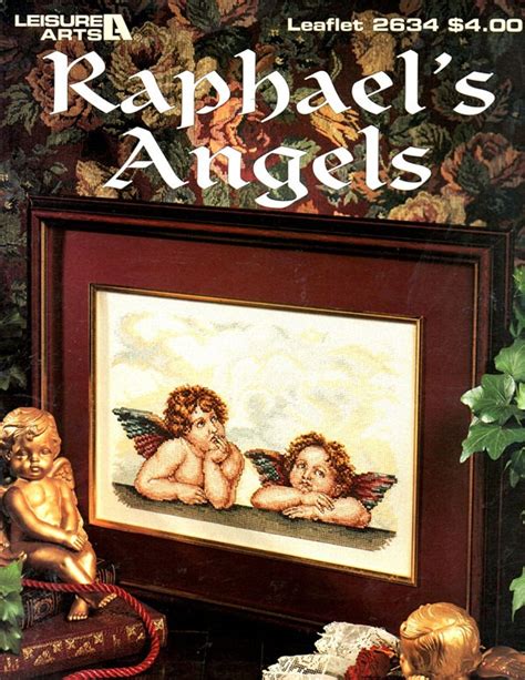 Raphaels Angels Pensive Waiting Chubby Cherubs Wings Fluffy Clouds