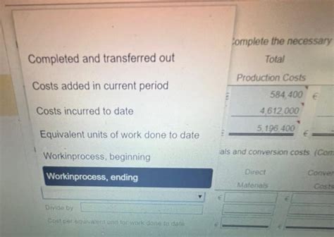 Solved Consider The Followng Data For The Assembly Division