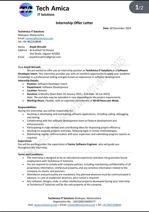 Newbeginnings Softwaredevelopment Internship Techamica Anjali