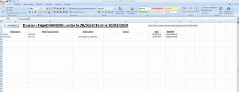 Feuille Récapitulative