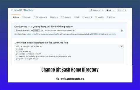How To Effortlessly Change Your Home Directory In Git Bash Wave Sold