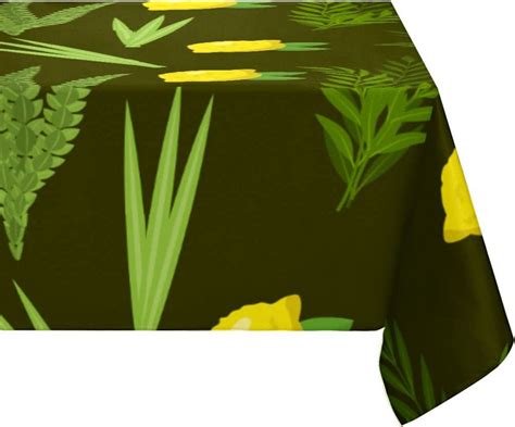 Badu Bg Честит празник Шавуот Правоъгълна покривка Декорация на кухненска маса Еврейски празник