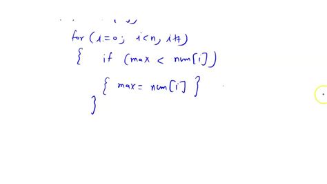 Write An Algorithm To Read Numbers Then Display The Largest