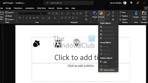 how to lock shape image or objects in powerpoint