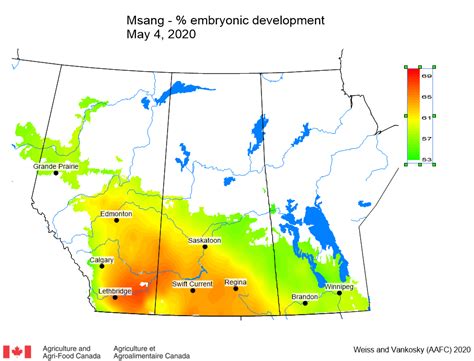 Prairie Pest Monitoring Network Blog Predicted Grasshopper Development
