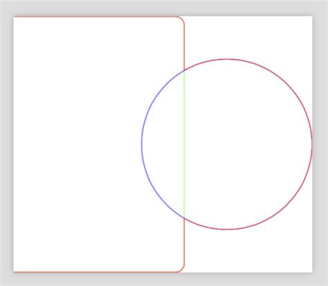 Subtracting Two TikZ Paths At Their Intersection TeX LaTeX Stack