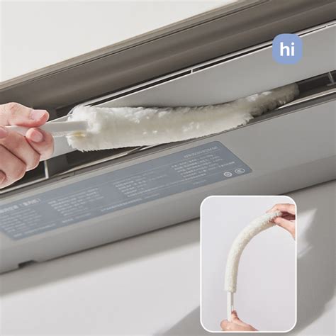 Hi Homes Hanging Air Conditioner Gap Cleaning Brush Louver Cleaning