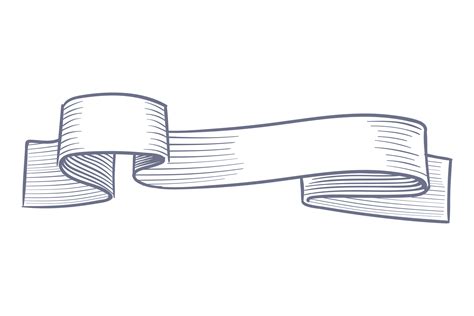 Retro Ribbon Header Decorative Template Graphic By Yummybuum