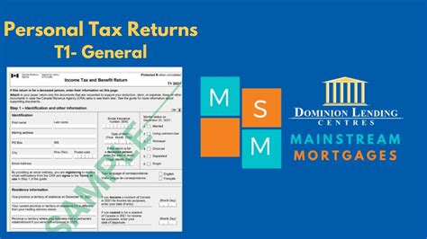 Documents Why We Request Your T1 General Personal Tax Returns Youtube