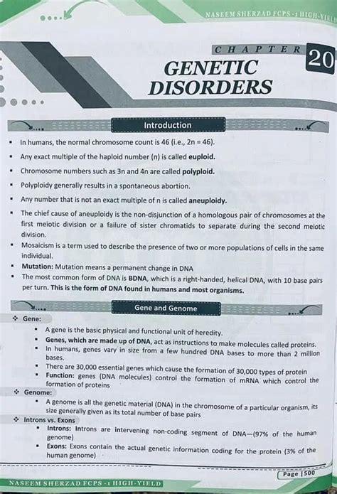 Genetic Disorder Anayat Ullah