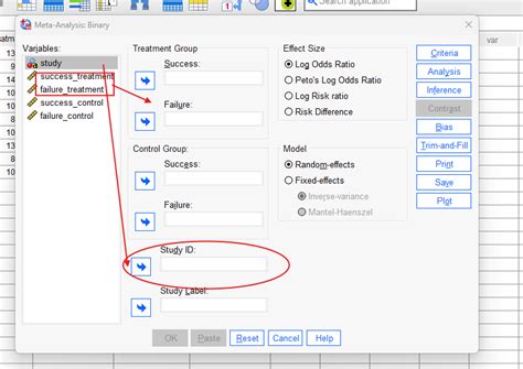 Meta Analysis For Binary Outcome In Spss Explained Example