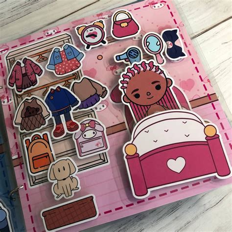Toca Boca Тока Бока альбом-книга на липучках з новими локаціями ...