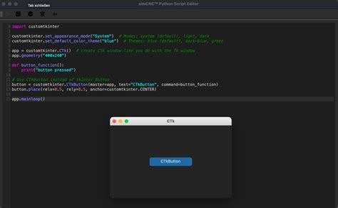 How To Add Customtkinter My Simcnc Knowlegde Base