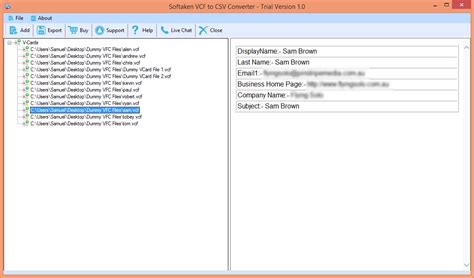 Vcf To Csv Converter Softaken Software Cabinetm