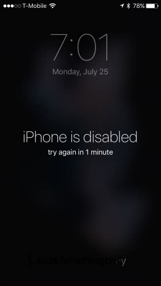 how to erase your ios device after too many failed passcode attempts