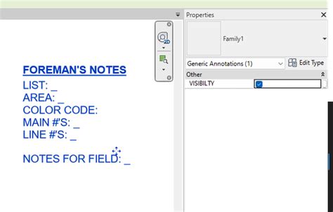 Solved Generic Annotation Visibility Parameters Autodesk Community