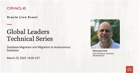 mario del pozo on linkedin oracle global leaders technical series