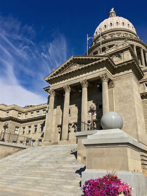 A Celebration Of Light The Idaho State Capitol Building Life Other Than