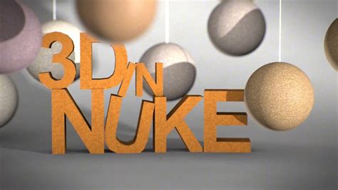 Online Course Introduction To 3d In Nuke 10 From Pluralsight Class
