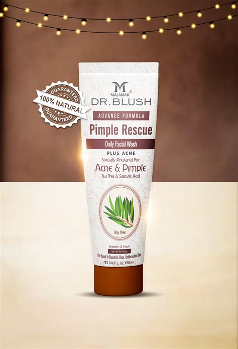 Dr Blush Pimple Rescue Face Wash For Oily Skin 100ml