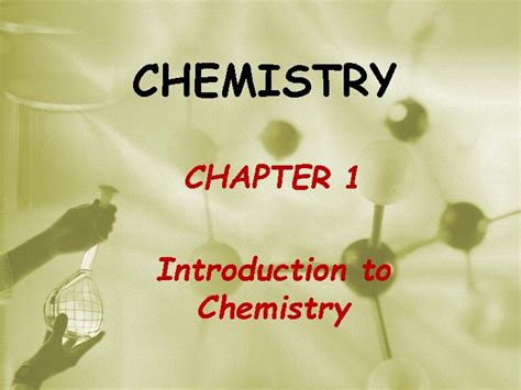 chemistry chapter 1 introduction to chemistry section 1