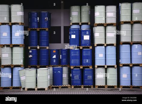 The Storage Of Toxic Waste And Chemicals In Tin Cans On The Premises Of