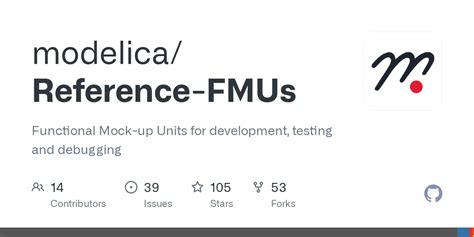 GitHub Modelica Reference FMUs Functional Mock Up Units For Development Testing And Debugging