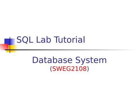 Chapter 6 Sql Lab Tutorialpdf