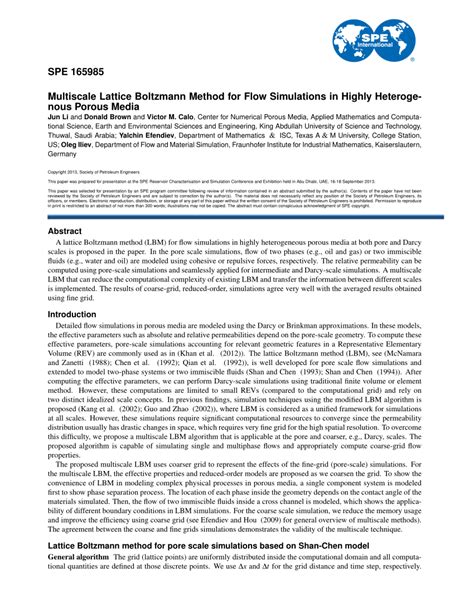 Pdf Multiscale Lattice Boltzmann Method For Flow Simulations In