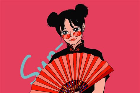 Procreate手绘人物插画 Sunyq0707 站酷zcool