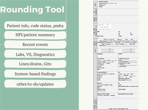 system based provider rounding tool for physician nurse practitioner physician assistant med