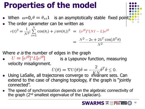 Ppt Distributed Motion Coordination From Swarming To Synchronization Powerpoint Presentation