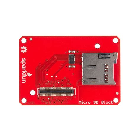 Block For Intel® Edison Microsd Sklep Kamami