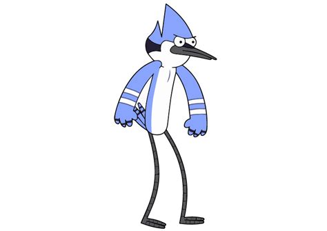 Mordecai Regular Show Free Vector Superawesomevectors