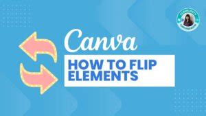 How To Flip And Rotate Elements In Canva Digital Content Hub